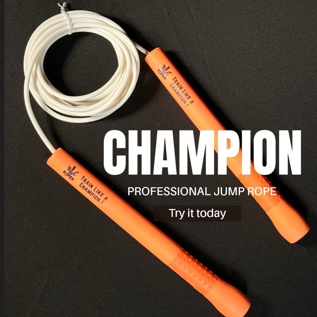 Champion Rope – Premium Freestyle Long Handle Jump Rope - Rule The Ropes